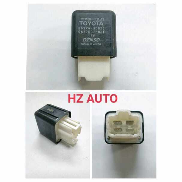 100% ORIGINAL TOYOTA DENSO DIMMER RELAY 4PIN 12V 85926-30020 / 056700 ...
