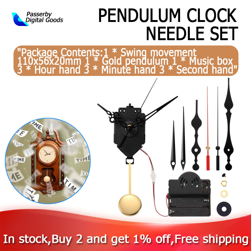 Quartz Pendulum Trigger Clock Movement Chime Westminster Melody ...