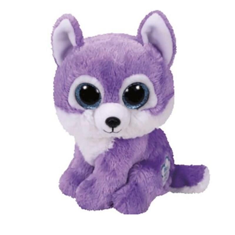 Ty Beanie Big Eyes Unicorn Wolf Panda นกฮูก Giraffe Fox Poodle Dog ...