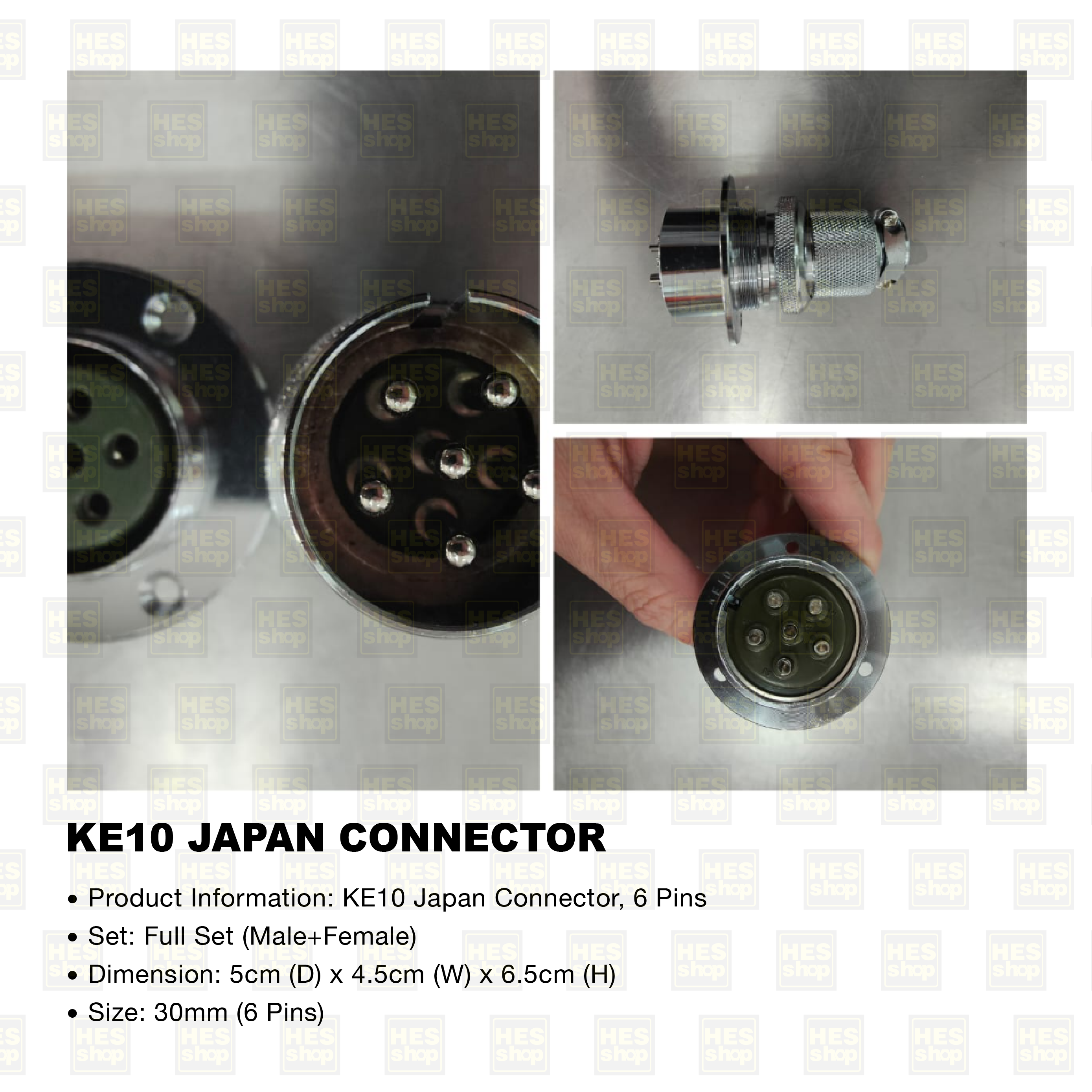 KE10 Japan Connector, 6 Pins | Lazada