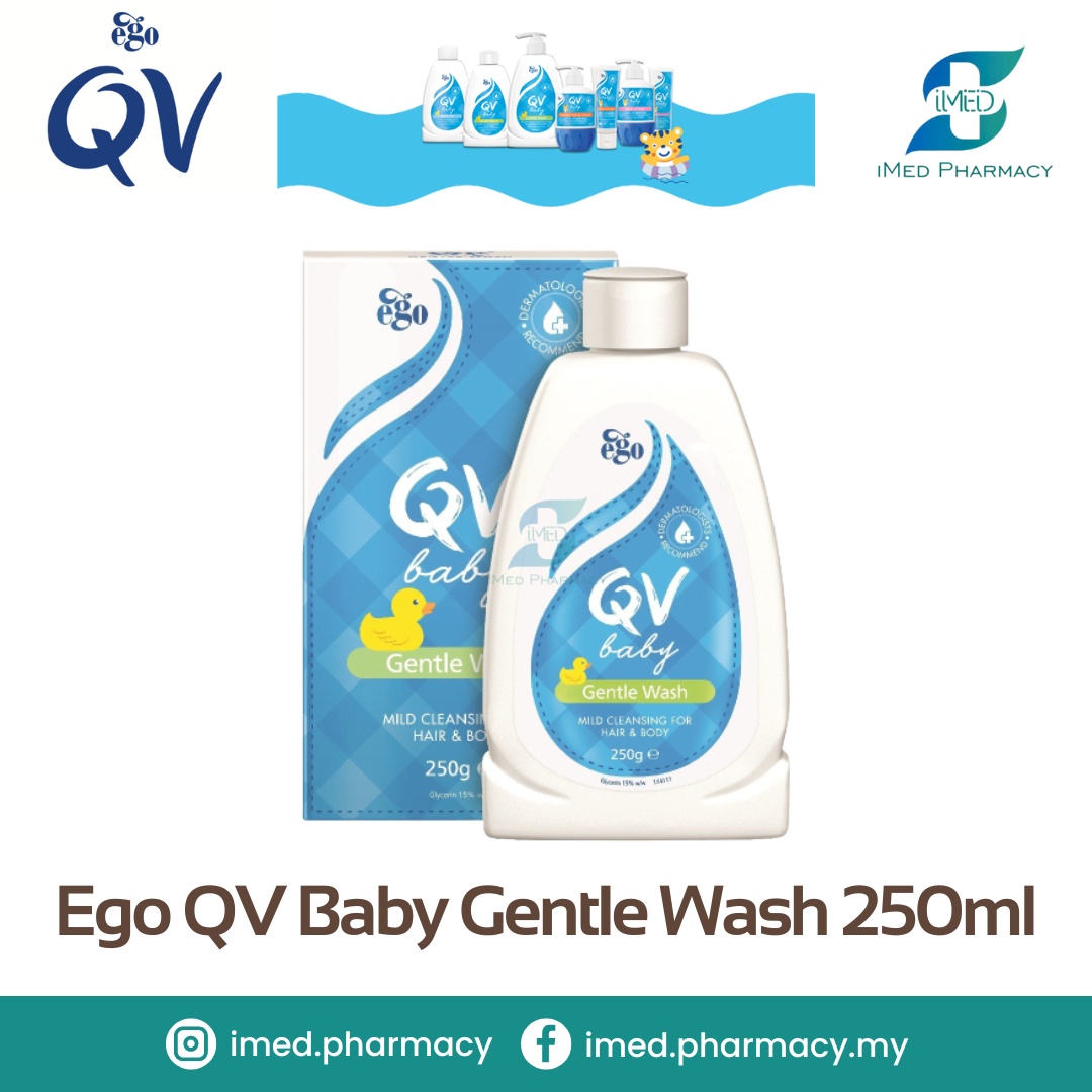 Ego QV Baby Gentle Wash 250ml | Lazada