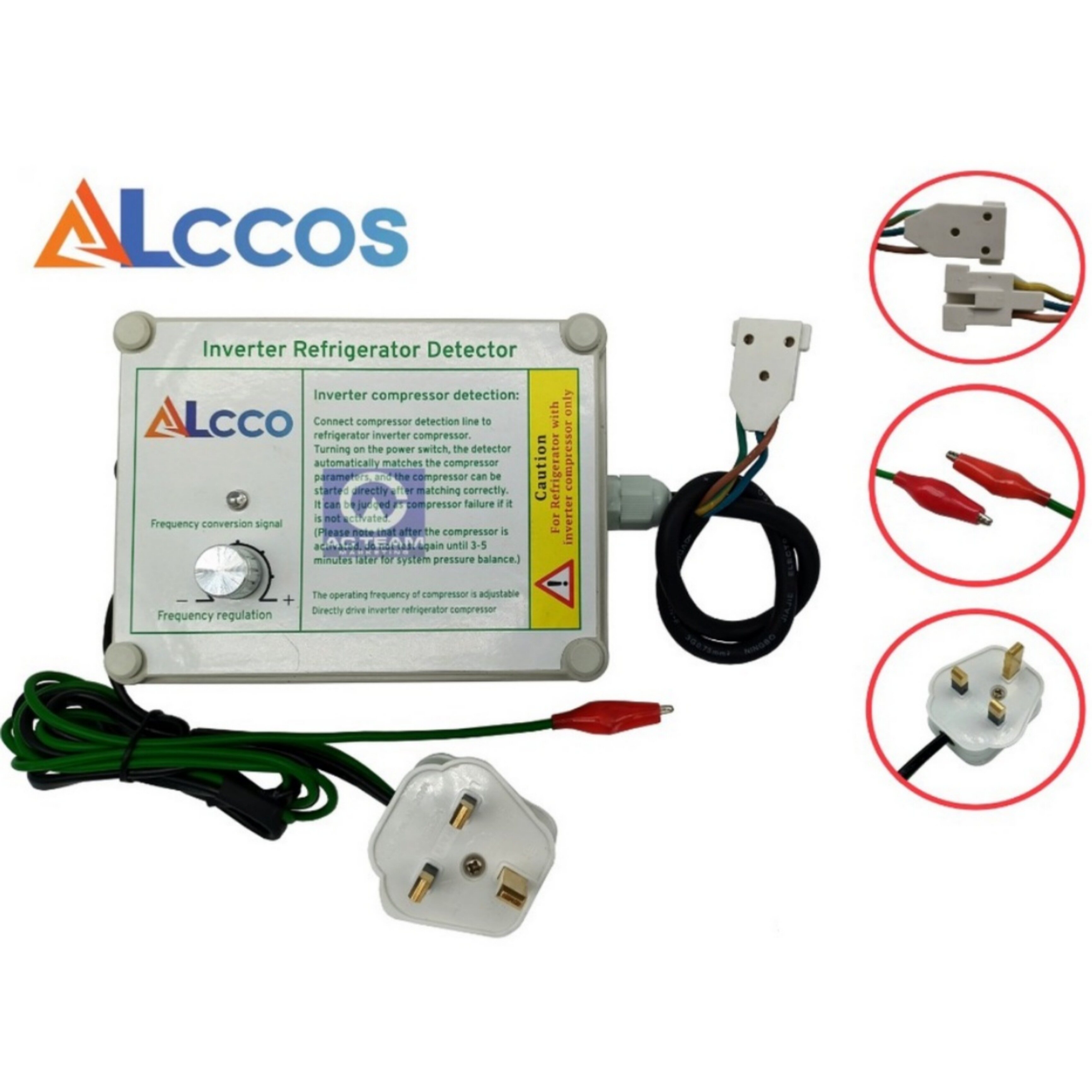 2 IN 1 AND 8 IN 1 ALCOSS REFRIGERATOR INVERTER COMPRESSOR TESTER | Lazada