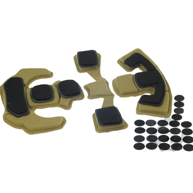 Memory Foam Universal Air-soft Pa-intb-all Helmet Pads Internal ...