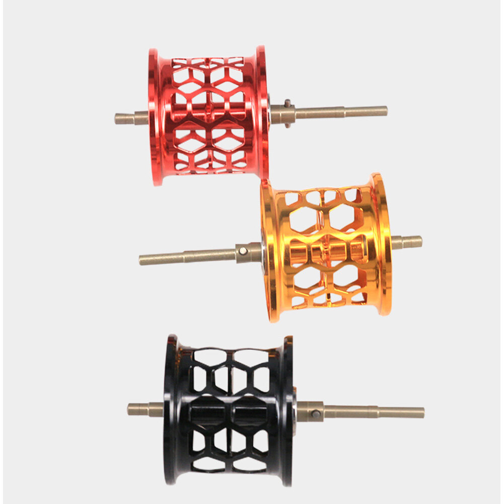Low-Profile Reel SPOOL Full Metal Refit Rhombus Hole DIY อะไหล่ ...