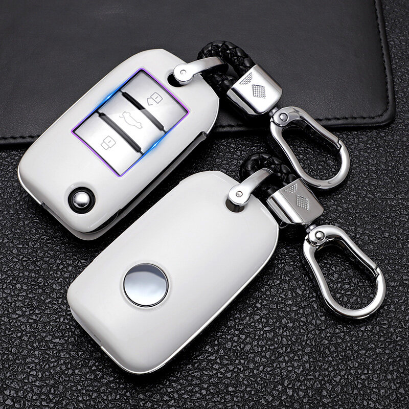 Car Key Case สำหรับ Roewe RX5 2017ปีสำหรับ MG ZS 3เคสกุญแจรถชุดแต่ง ...