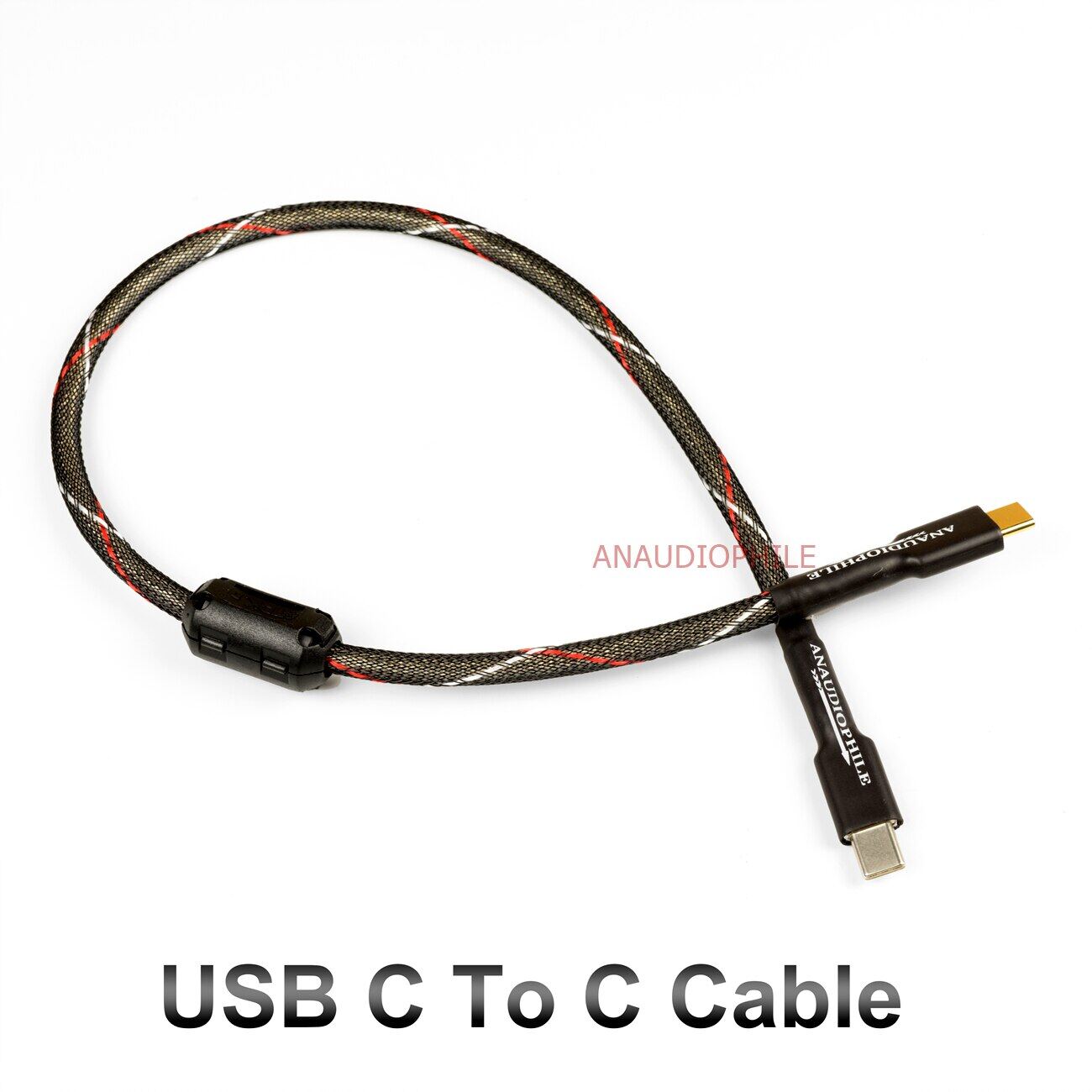Hifi USB C To C Cable Sliver Plated USB Type C To C Audio Data Cable 5N ...