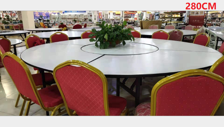 240/280/320CM Multiple Size 6-10 person Combination Folding Round Big ...