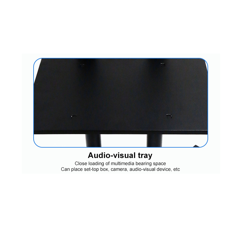 TV Bracket Trolley Height Adjustable 32-70 inch TV 180° Rotation Tv ...