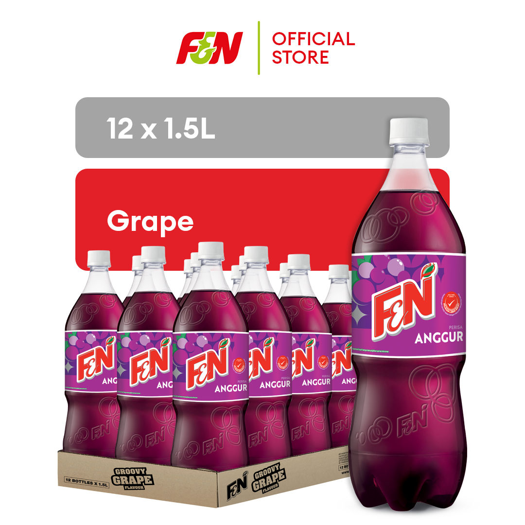 F&N Grape 1.5L X 12 | Lazada