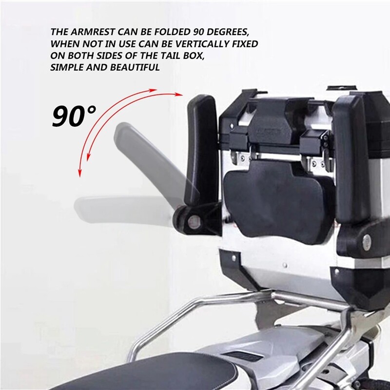 Motorcycle Rear Box Passenger Armrest Fits for-BMW R1200GS F800GS ...