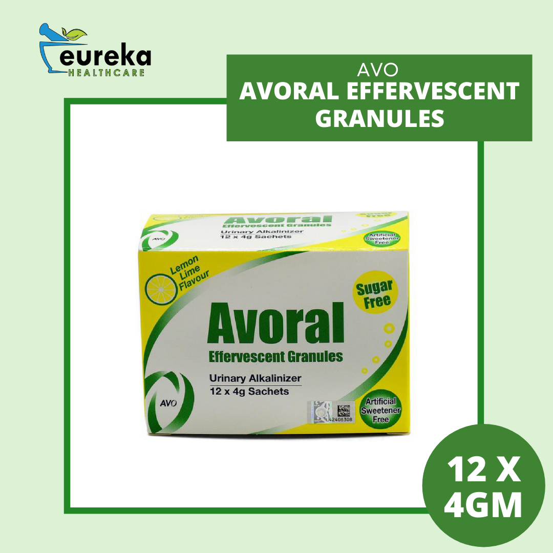 AVO AVORAL EFFERVESCENT GRANULES 12 X 4G | Lazada