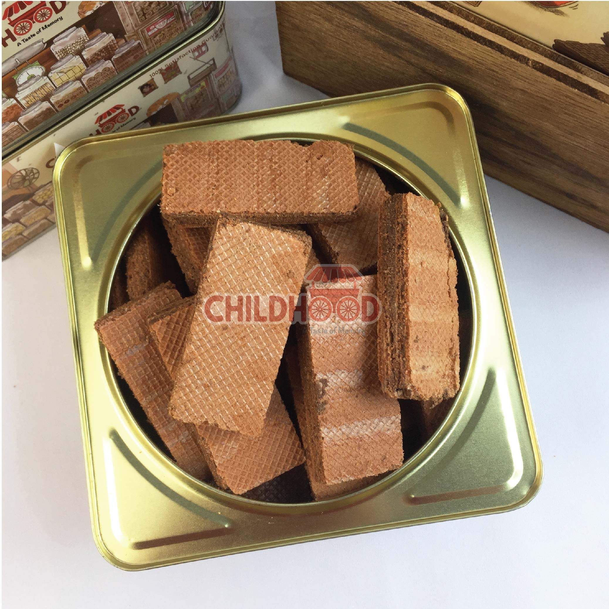 Childhood Malaysia 🔥 Wafer Chocolate/ Biskut koko Wafer/ 傳統威化饼巧克力 [500g ...