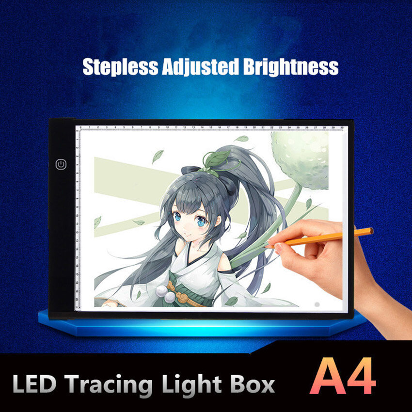 Three tree-A4 LED Tracing Drawing Pad With Dimmable Brightness Light ...