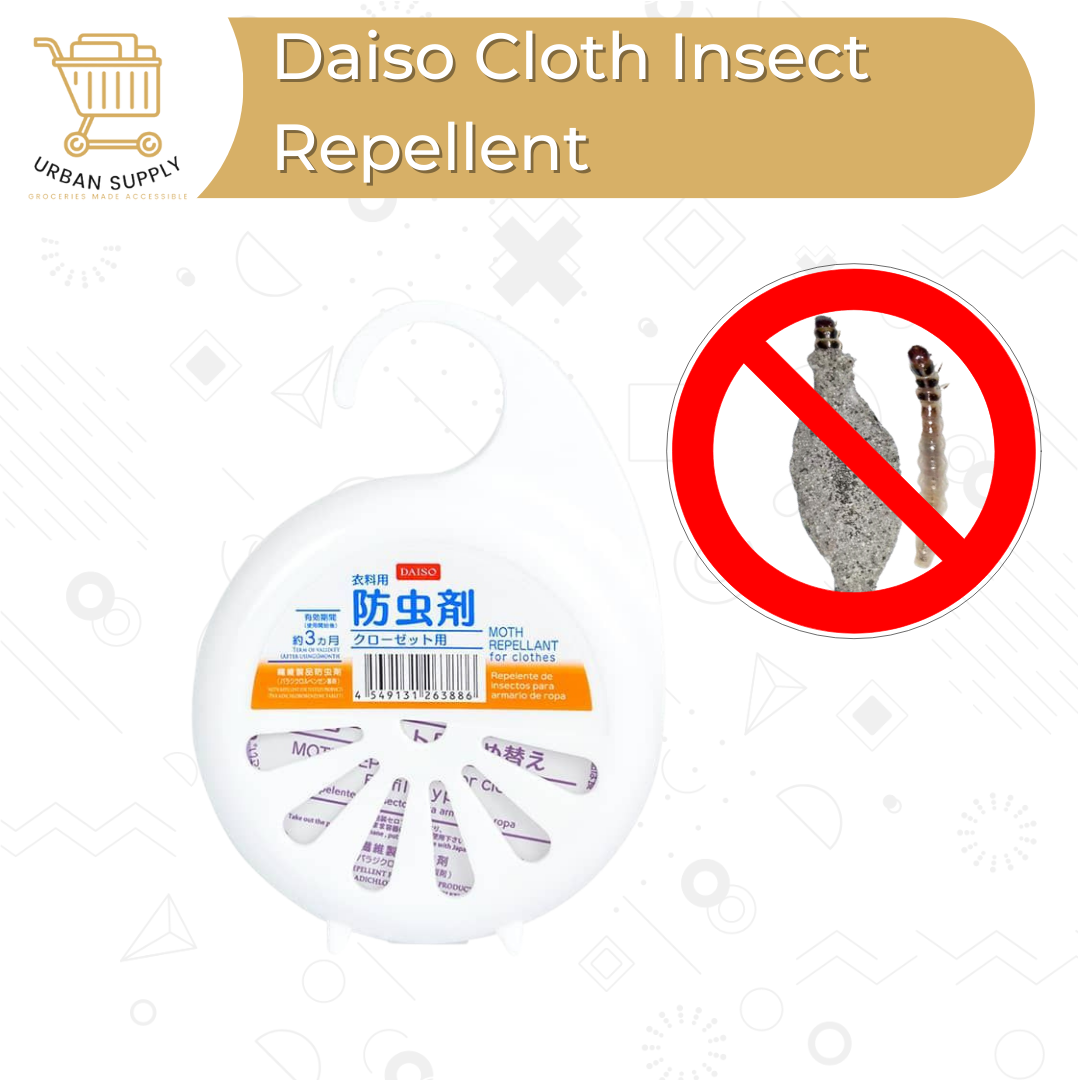 Daiso Cloth Insect Repellent Cloth Moth Repellent Kamitetep | Lazada