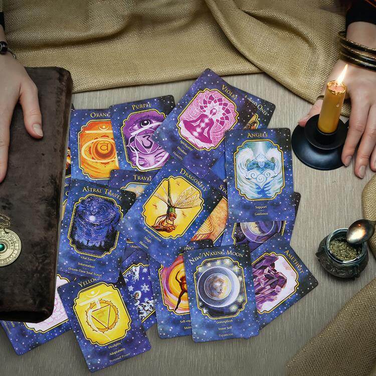 ลึกลับ Angel Dream Oracle การ์ด Divination Fate Tarot การ์ด Deck เกม ...