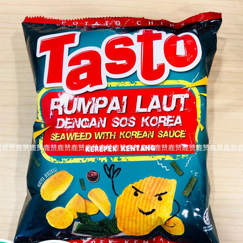 TASTO Potato Chips Seaweed With Korean Sauce 55g | Lazada
