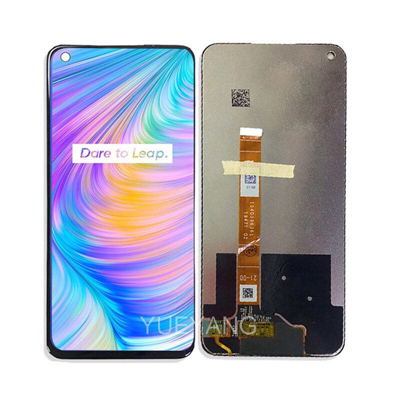 ใหม่การทำงานที่ดีที่สุดสำหรับ OPPO Realme Q2 5G RMX2117จอแสดงผล LCD ...