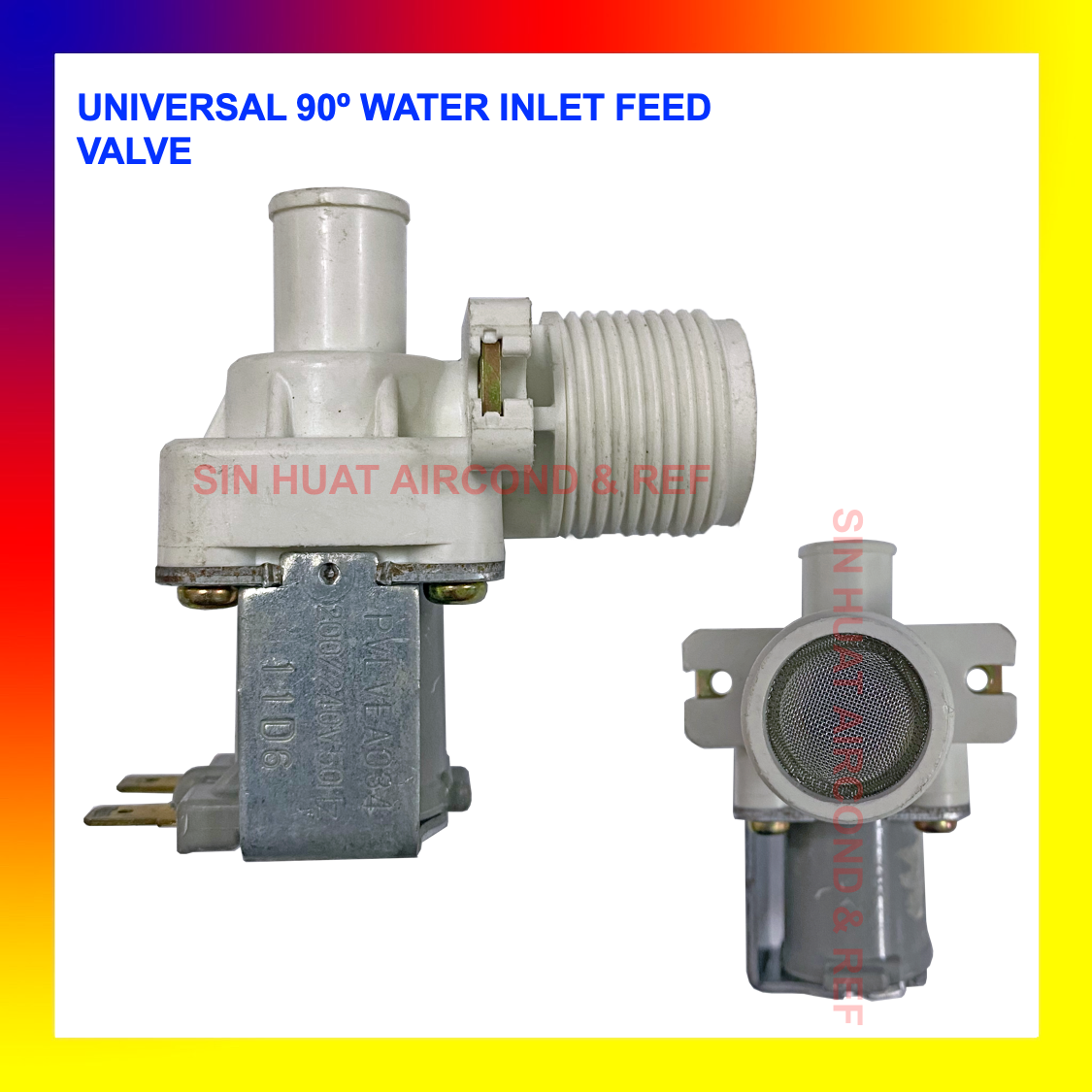 WASHING MACHINE UNIVERSAL 90 DEGREE INLET FEED VALVE WASHING MACHINE ...