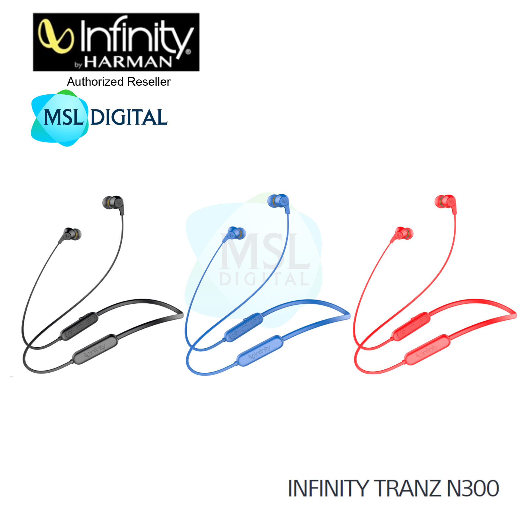 Infinity Tranz N300 Wireless In Ear Headphone | Lazada