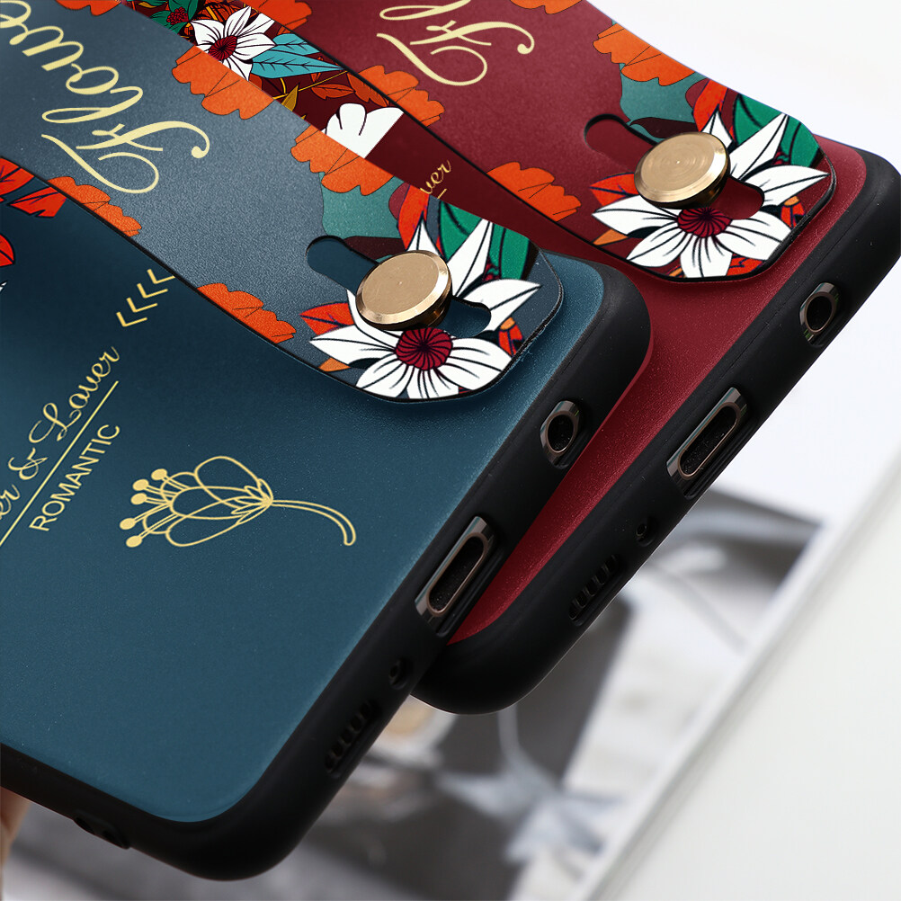 เคสtpuมีสายคล้องข้อมือสีสันสดใส เคสสำหรับxiaomi Mi 8 8x 9 9 Se 9t 9t