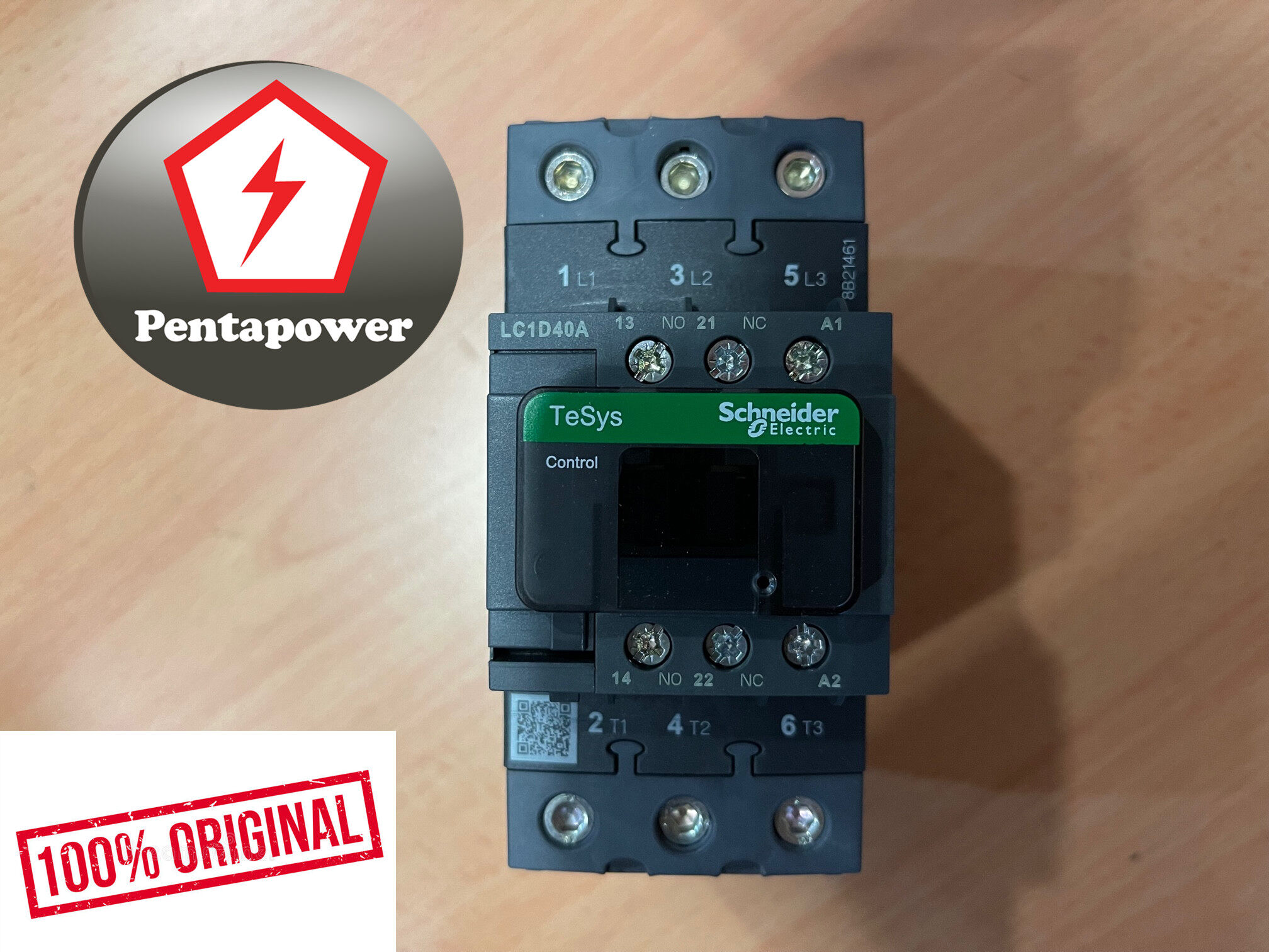 SCHNEIDER LC1D40A CONTACTOR 40AMP 3POLE (AC) LC1D40AE7 LC1D40AF7 ...