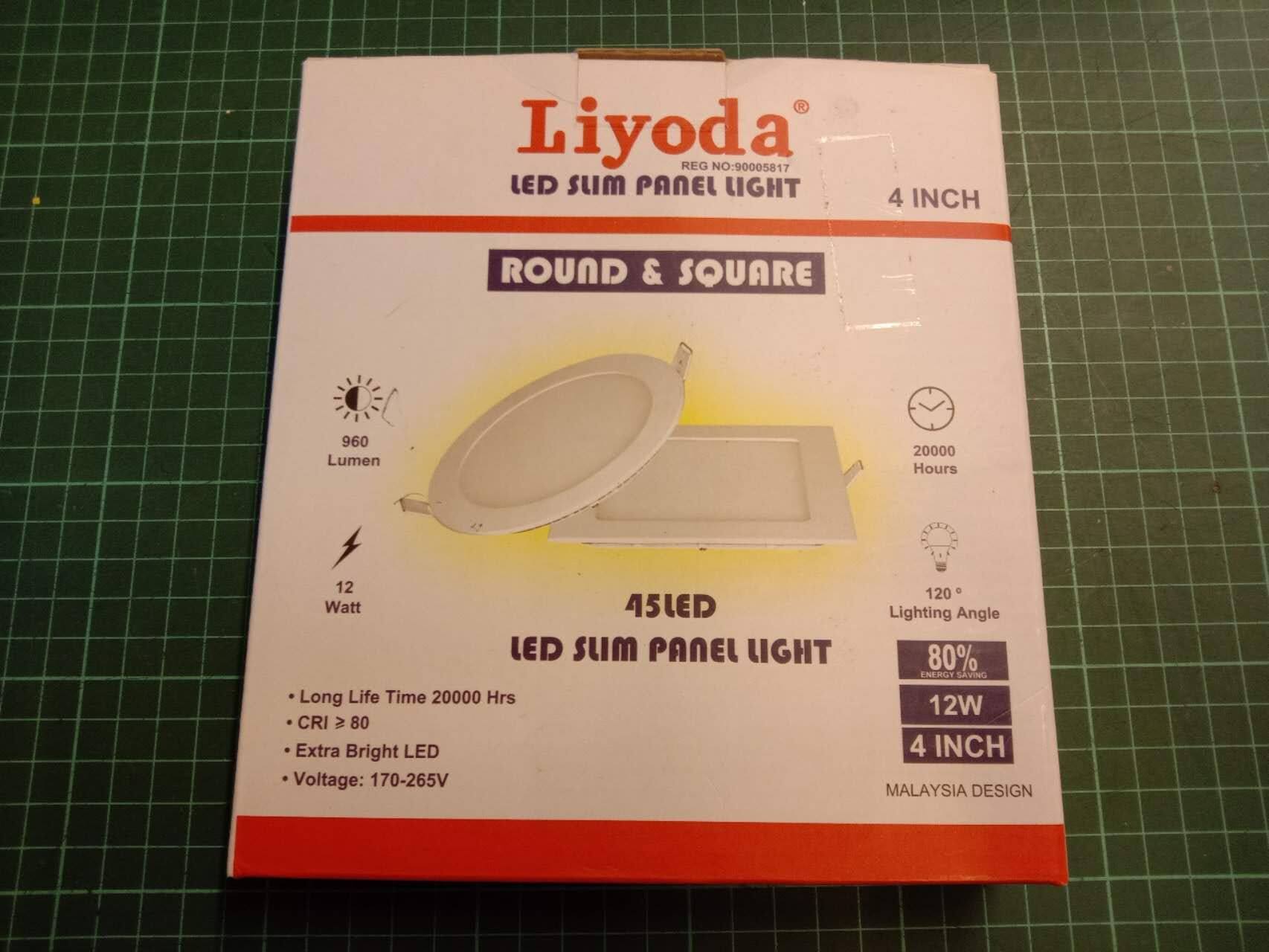 DL-LED LIYODA R12 12WATT 4INCH | Lazada