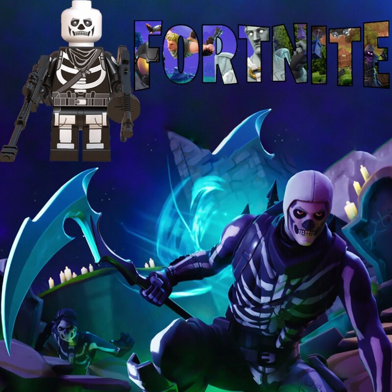 เกม Skull Trooper ของขวัญวันเกิดของเล่นเพื่อการศึกษาสำหรับเด็ก DIY ...