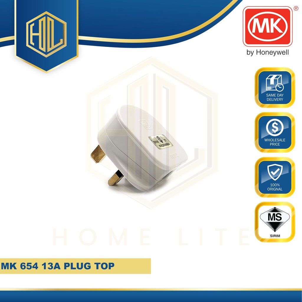 MK 654 13A PLUG TOP / 3 PIN PLUG / SOCKET - Power Adapter Soket Plug ...