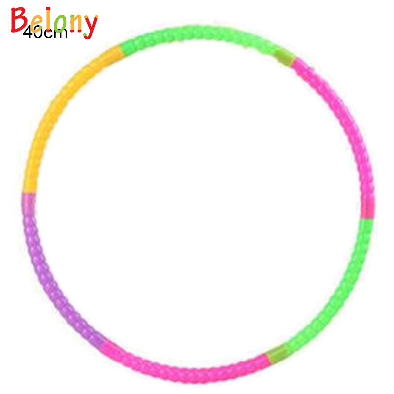 Belony Kids Hula Hoop Detachable Kindergarten Color Fitness Ring ...