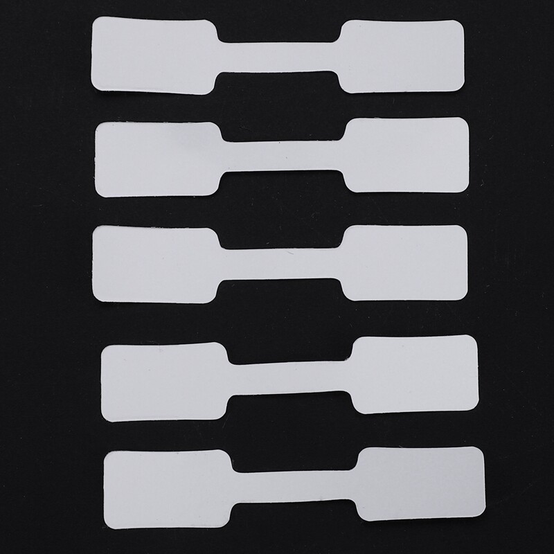 100pcs Practical Blank Jewelry Sticky Necklace Ring Hang Size Price ...