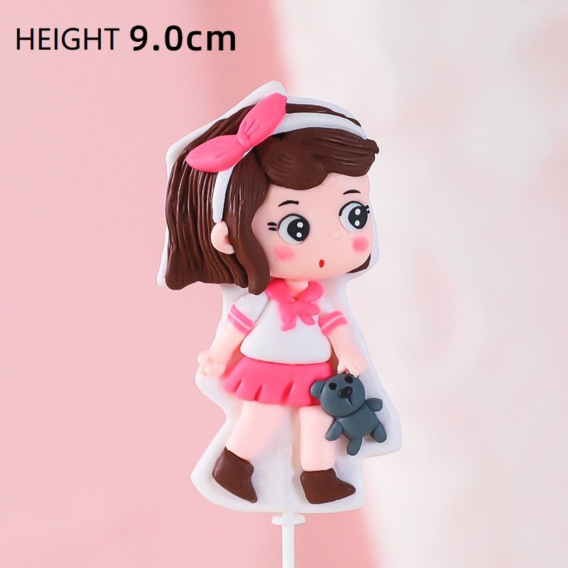 Baby Cake Topper Little Girl Cake Topper Little Boy Cake Topper ...