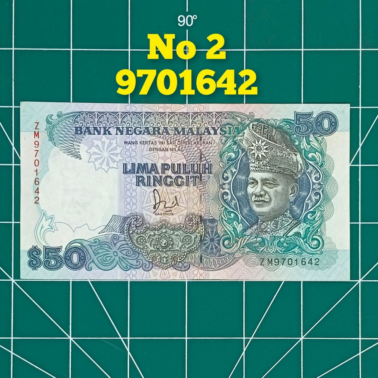 RM50 Siri 6 duit kertas lama duit RM50 lama duit lama duit Malaysia ...