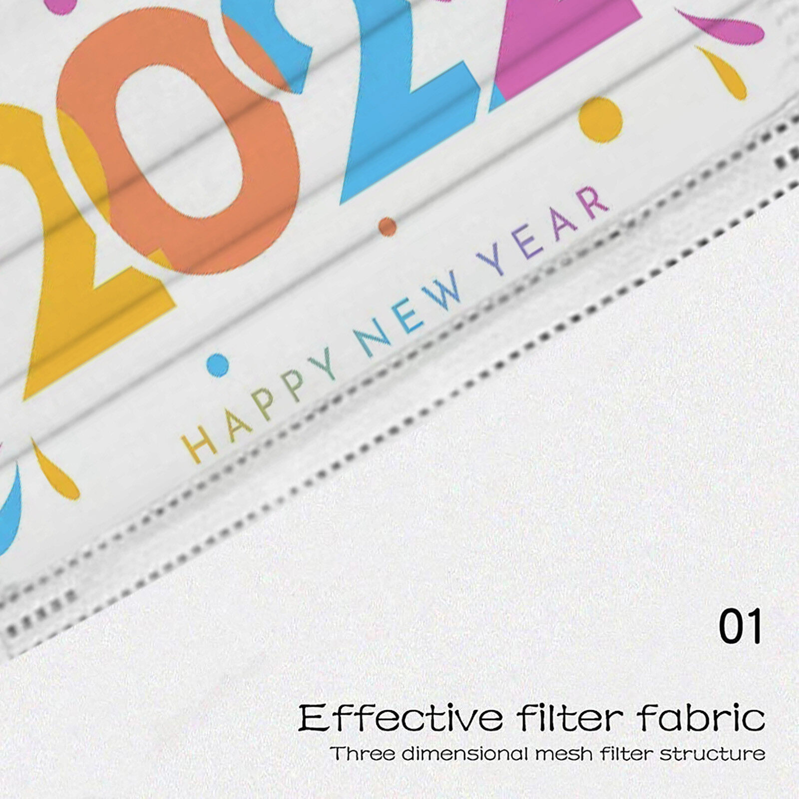 【Ready Stock】TWEW 2022 New Year Disposable Facial-Mask Scarfs 50 Pack 3 ...