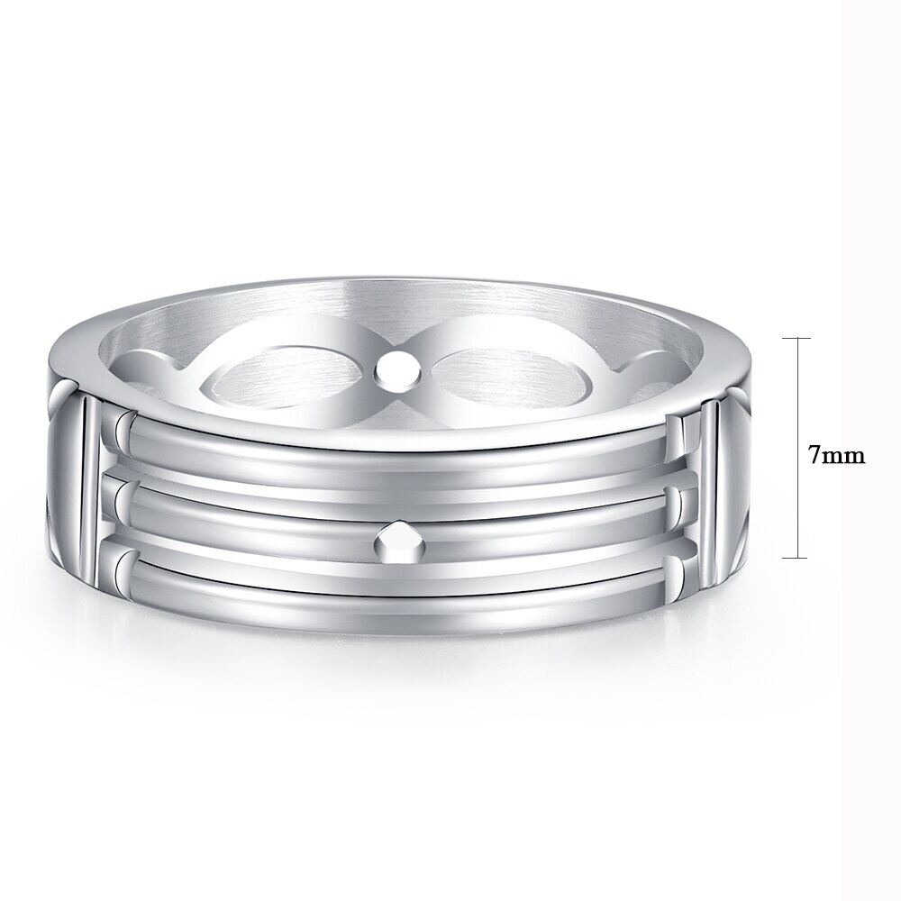Stainless Steel Trendy Unisex Rings Atlantis Rings For Women/Men ...