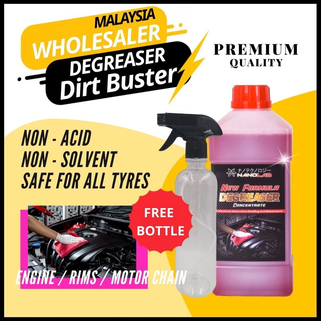Degreaser Pati Dirt Buster Concentrated - NANOLAB - Chemical Engine Rim ...