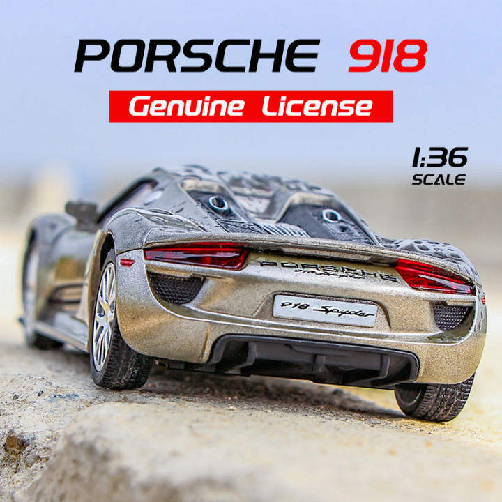 1/36 Porsche Series diecast car Zinc Alloy Model Toys Sports Cars for 3 ...