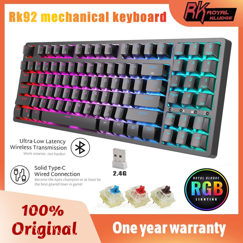 RK Royal Kludge RKG68 RK61 RK71 RK84 RK87 RK100 RK98 RK96 RK92 RGB ร้อน ...