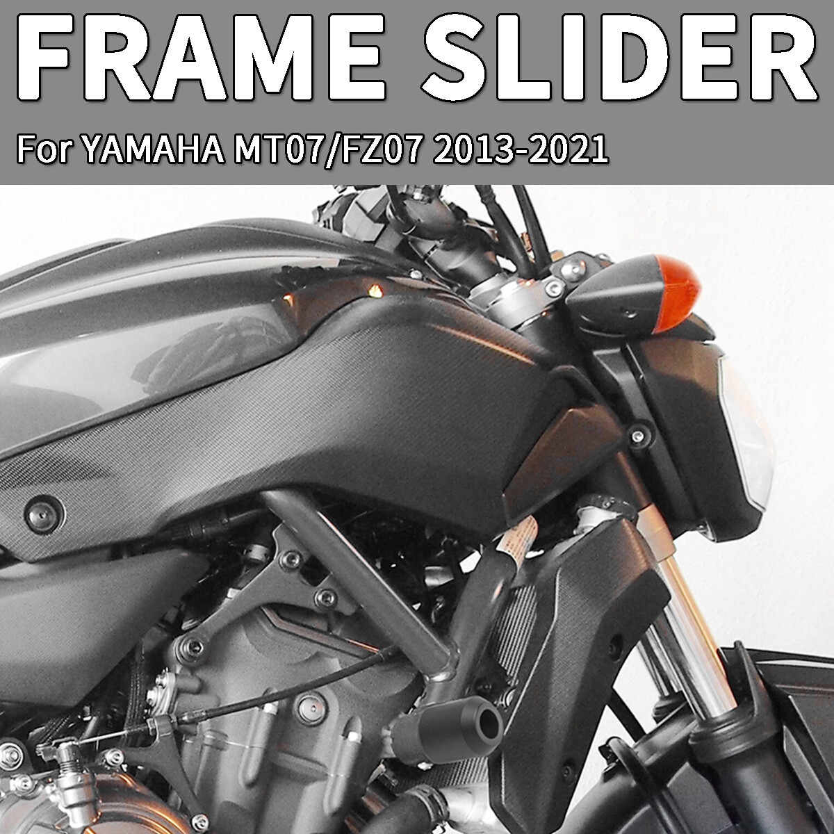Allotmark MT07 Motorcycle Frame Sliders Engine Protector Guard Cover ...