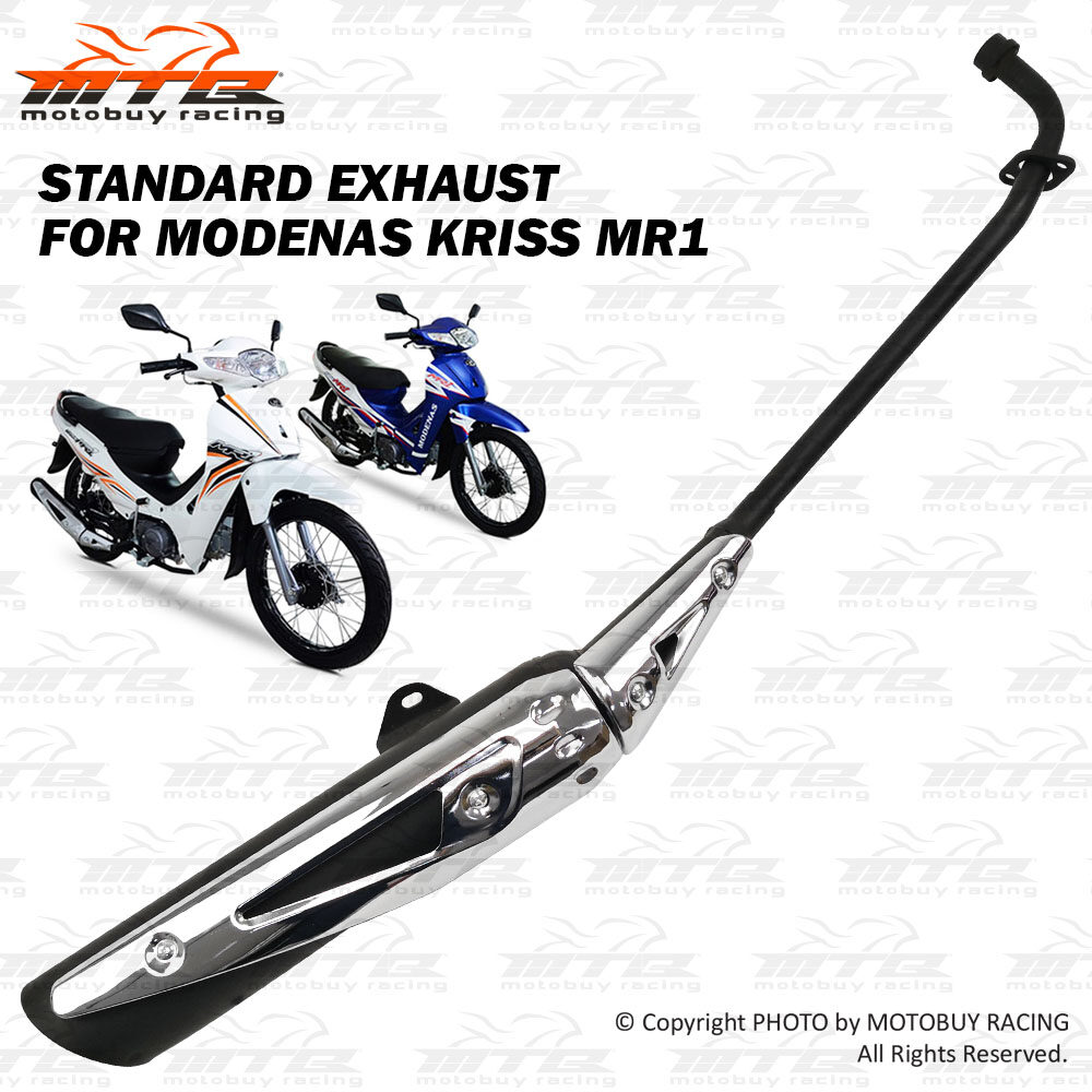 STANDARD EXHAUST FOR MODENAS KRISS MR1 | Lazada