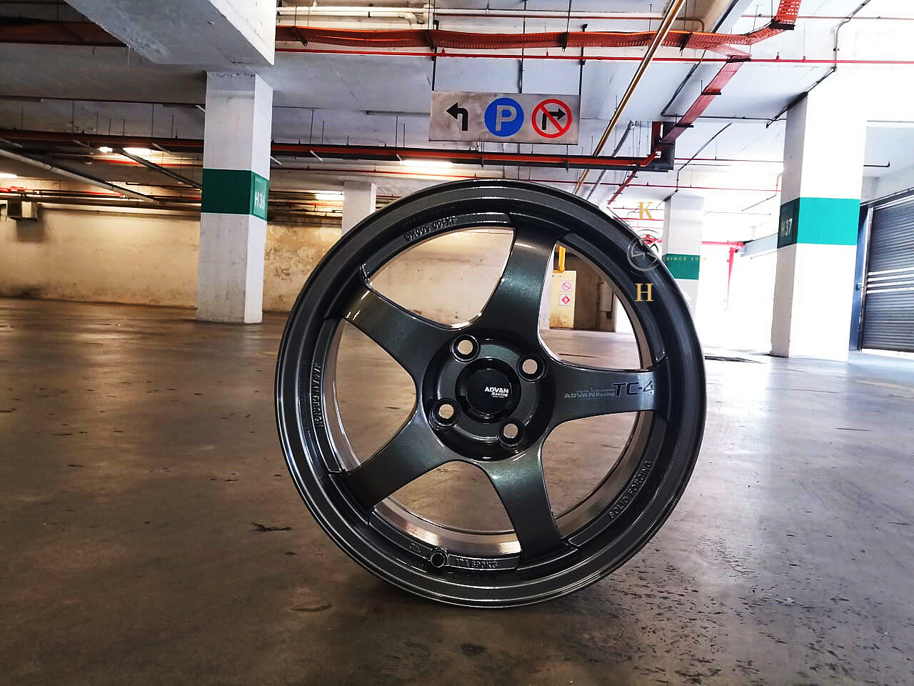 Thailand ADVAN RACING TC-4 Wheels Flow Forming Sport Rim - Made from ...