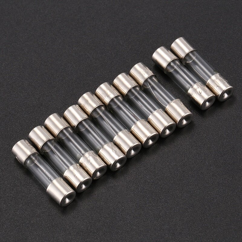 10Pcs 250V 0.2A 200mA Quick Fast Blow Glass Fuses Tubes 5mm x 20mm - The Zoom in Shop83fdd7 ...