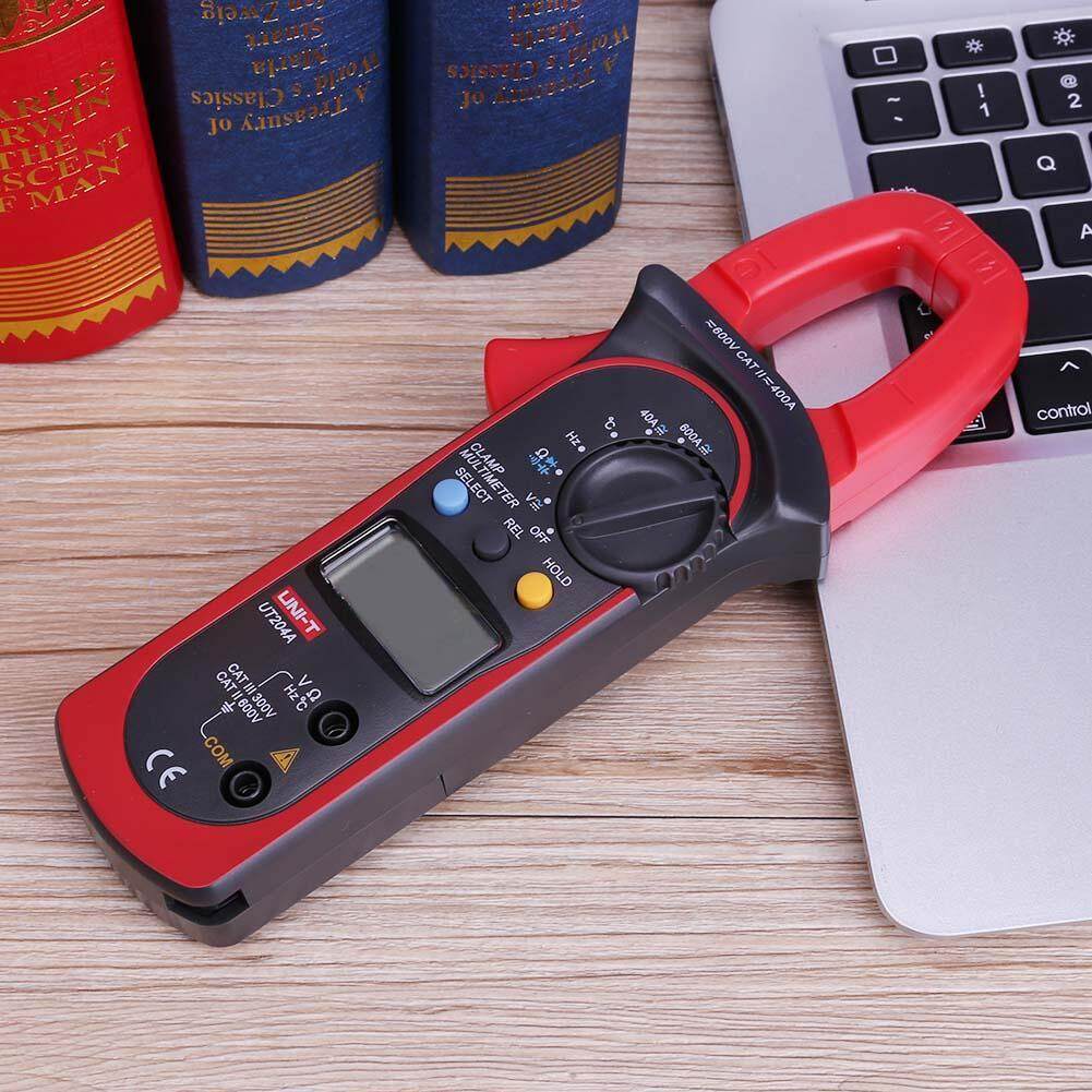 UNI-T UT204A Digital Display Clamp Type Multimeter Current Voltage ...