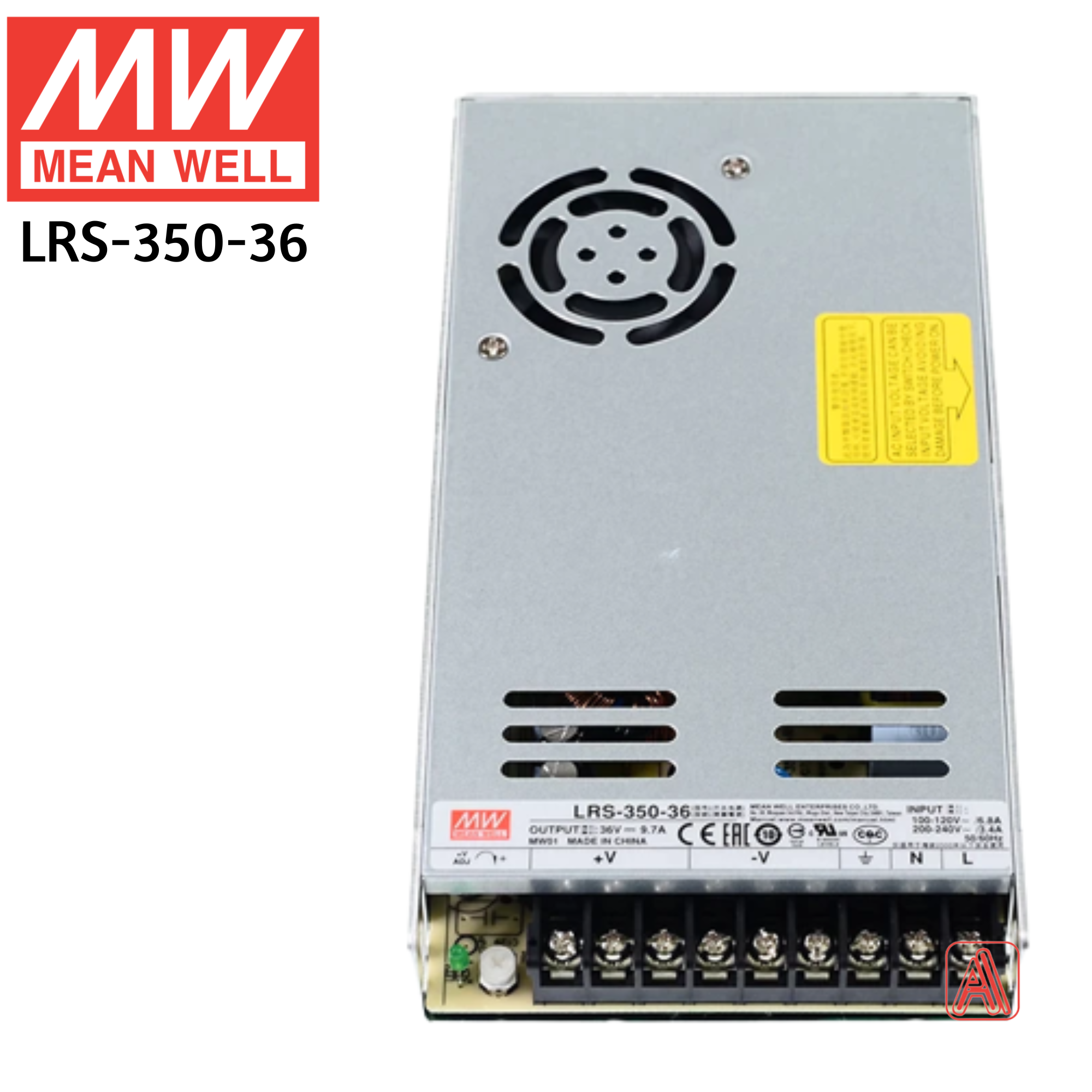 Mean Well LRS-200-36 LRS-350-36 200W 350W 36VDC Meanwell Switch Mode Power Supply - Original -1 ...
