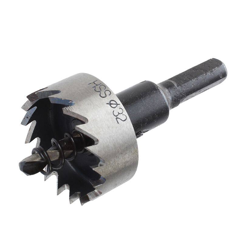 Hole Saw Tooth HSS Steel Hole Saw Drill Bit Cutter Tool for Metal Wood ...