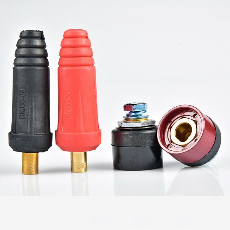 Male Female Copper Cable Connector Welder Quick Fitting Socket Plug ...