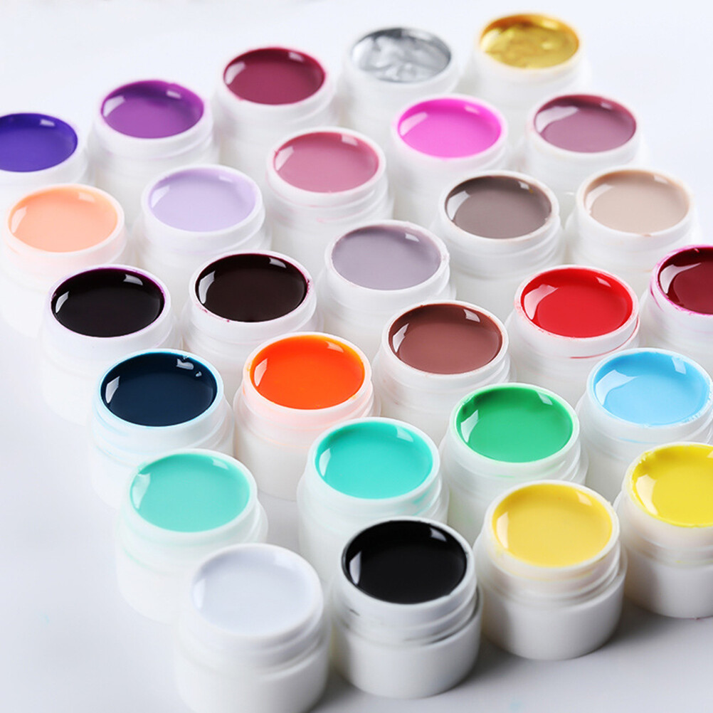 12 Color Nail Painting Gel DIY Professional Nail Paint Color Gel Polish Nail Art - YiaoJun Mall ...