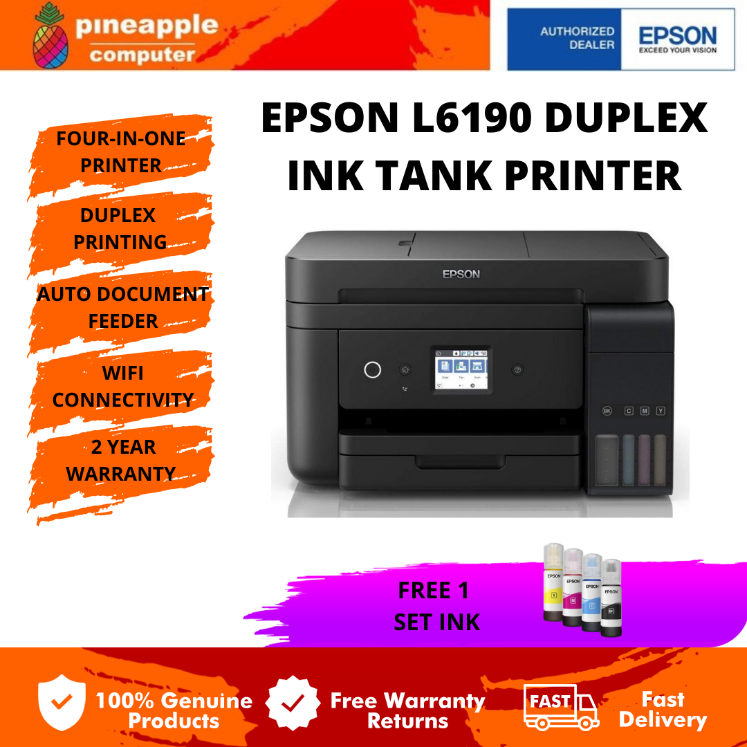 Epson L6290 / L6190 All-In-One Wifi Ink Tank Printer - Print/Scan/Copy ...