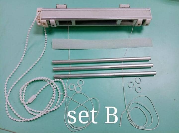 [READY STOCK] Roman Blind Track FULL SET / Bidai Roman | Lazada