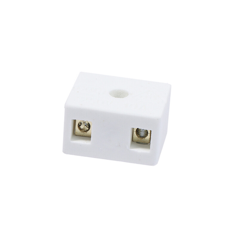 5Pcs 2 Postion 5 Hole Ceramic Wiring Terminal Block high frequency ...