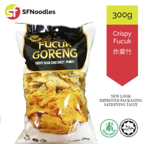 Fucuk Goreng (Fried Fuchuk, Fucuk Soya, 炸腐竹) - by SF Noodles | Lazada